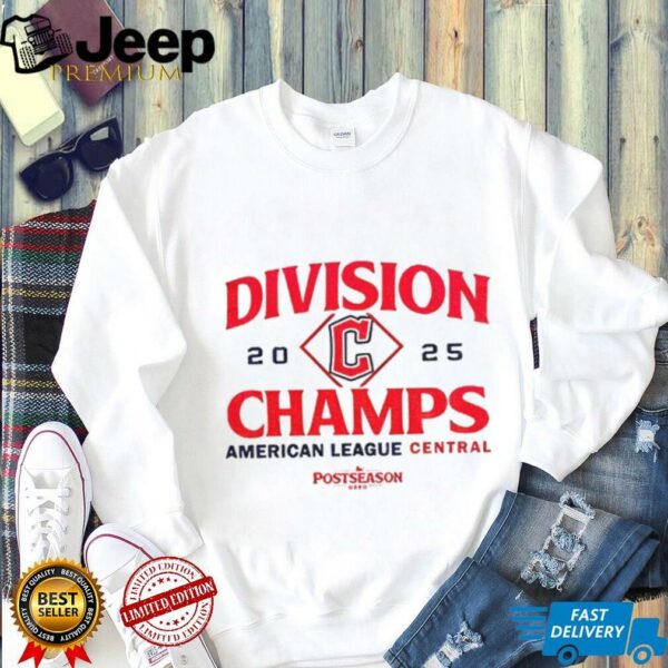 Cleveland Guardians AL Central Division Champions 2025 Postseason shirt ...
