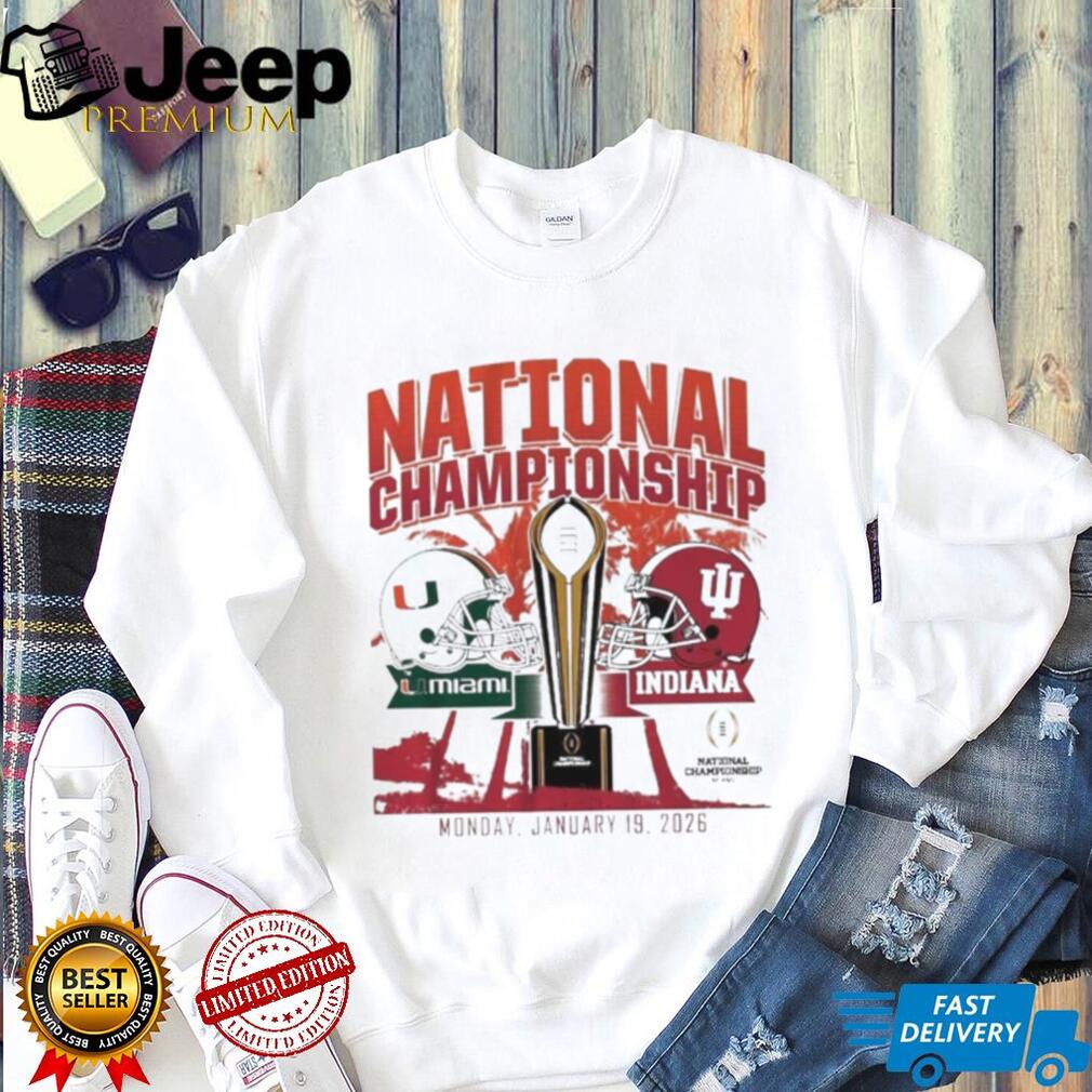 Miami Hurricanes Vs Indiana Hoosiers College Football Playoff 2026 ...