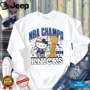 New York Knicks x Hello Kitty 2026 NBA Finals Champions shirt - TeeJeep LLC