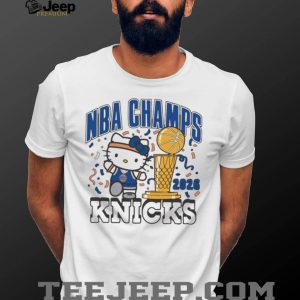 New York Knicks x Hello Kitty 2026 NBA Finals Champions shirt - TeeJeep LLC