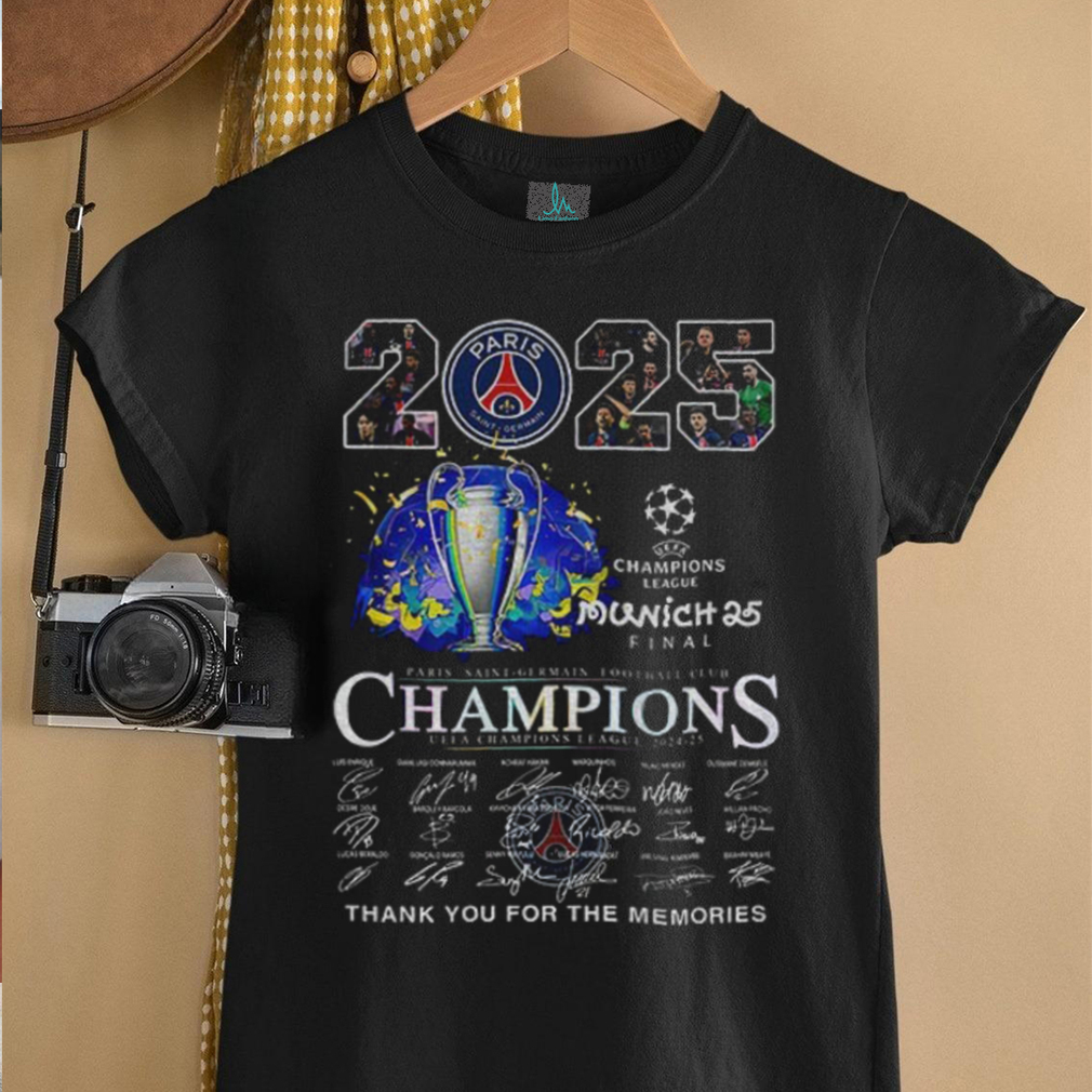 PSG FC 2025 Paris Saint Germain Champions UEFA League Signature Thank ...